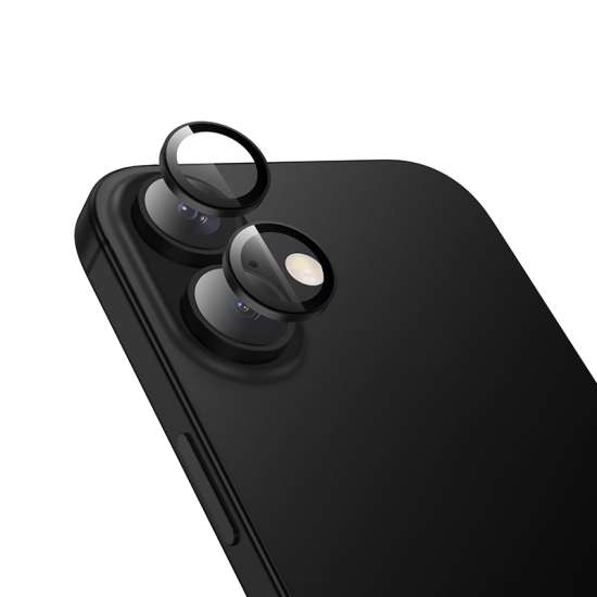 HOCO Metal Lens Film Anti-Reflection for iPhone 17 - Black - V13.17.BK