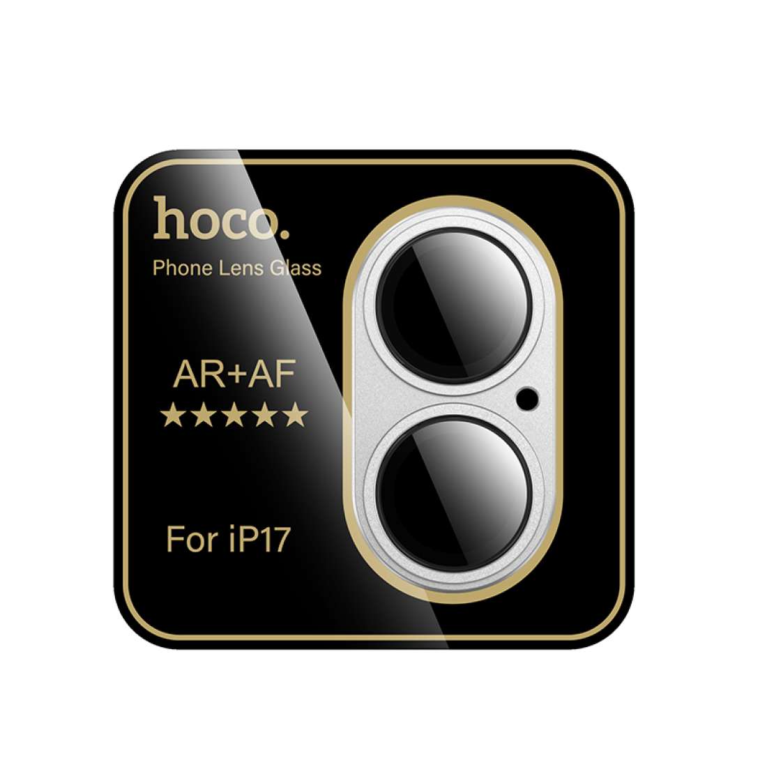 HOCO Armor Metal Lens Film Anti-Riflesso per iPhone 17 - Black - V16.17.BK